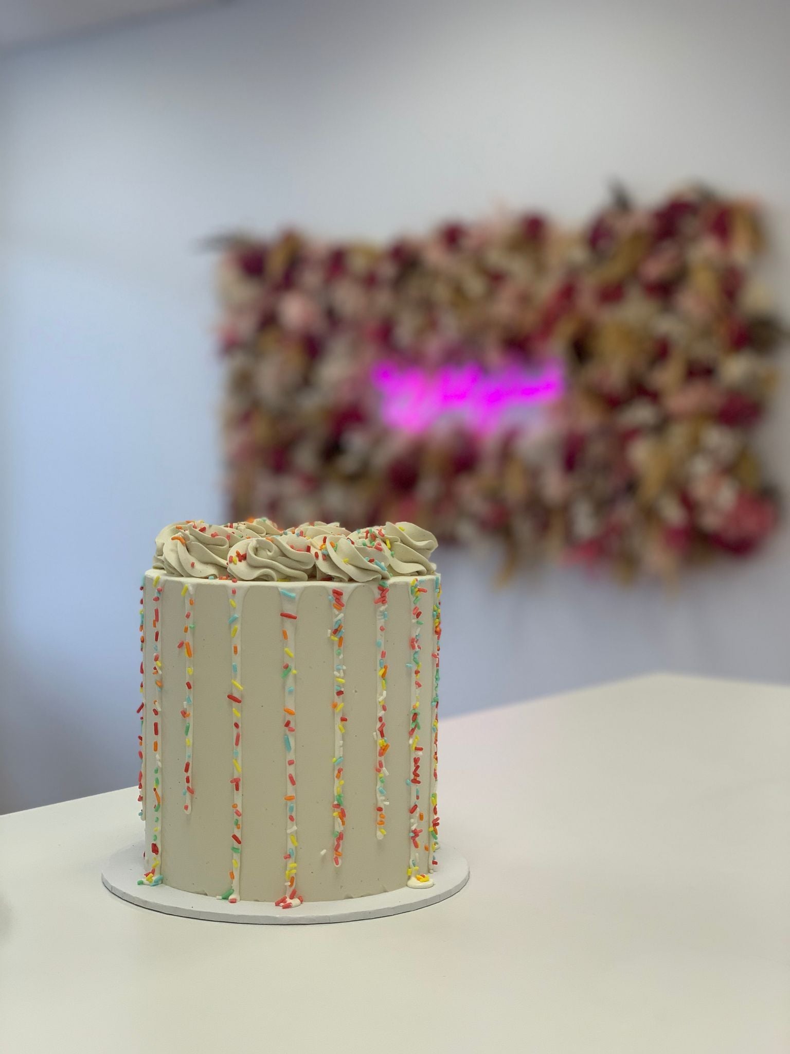 Sprinkle Drip Cake – Whipped Cakery NZ